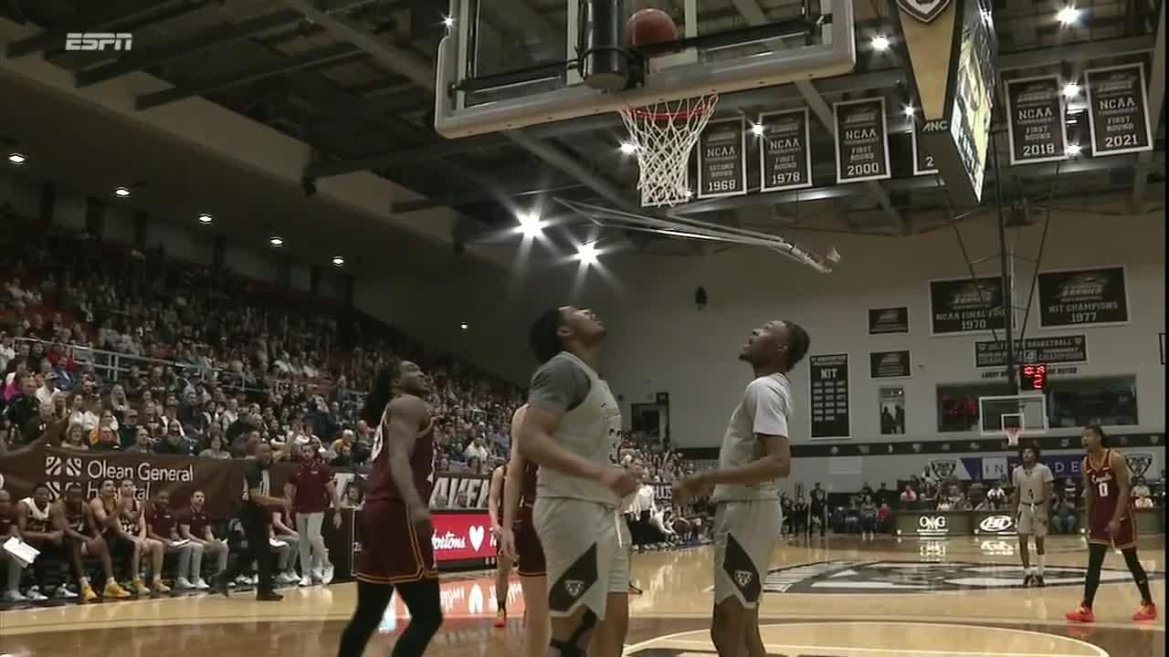 Chad Venning gets the hoop and the harm - ESPN Video