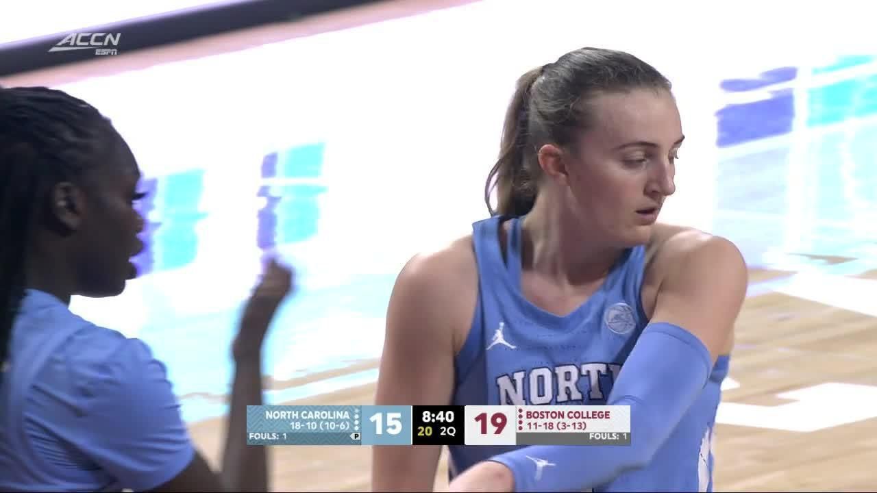 Alyssa Ustby nails it from behind the arc - ESPN Video
