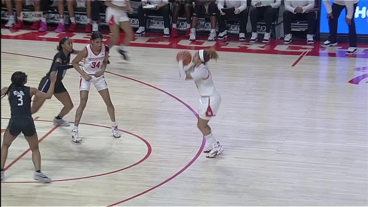 Laila Blair nails it from behind the arc - ESPN Video