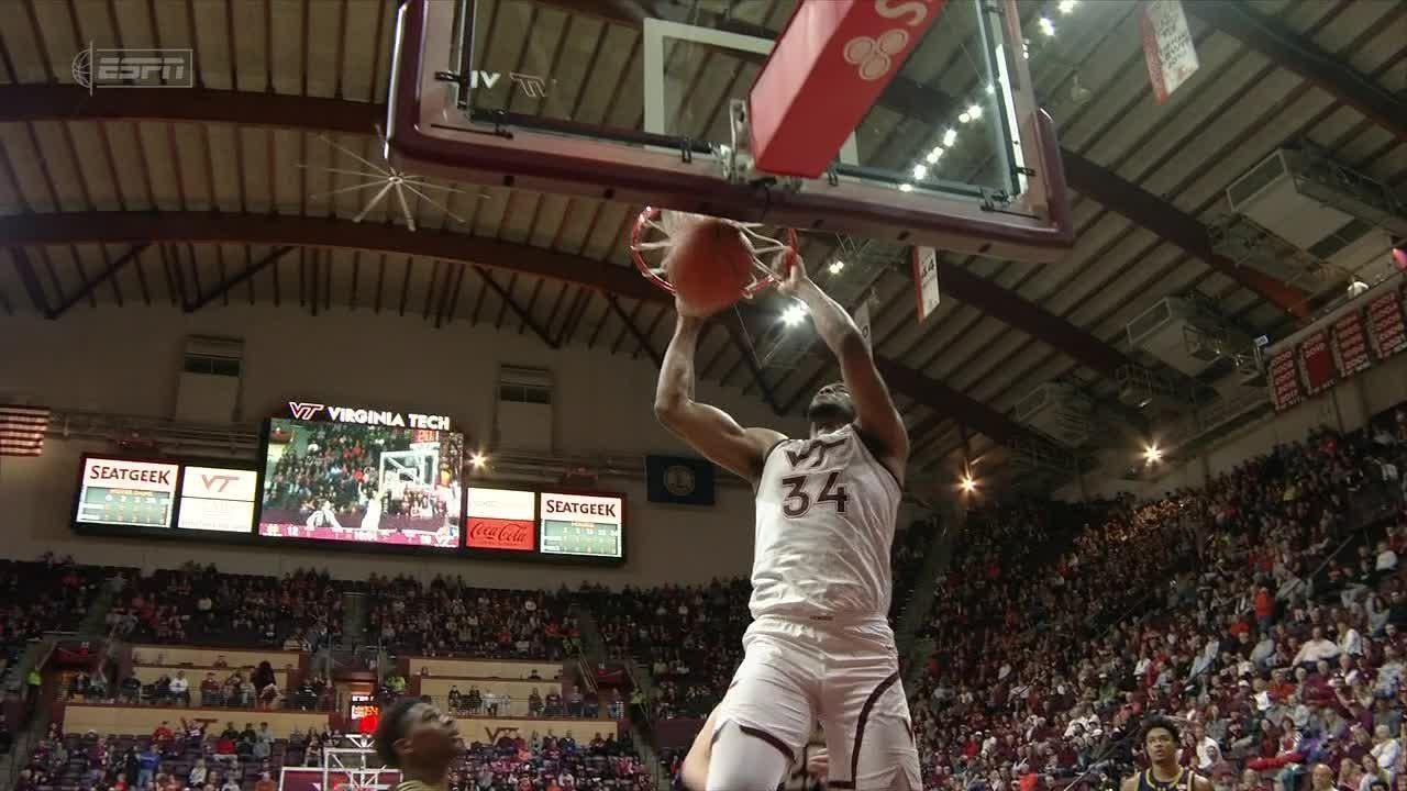 Mylyjael Poteat rocks the rim with slam - ESPN Video