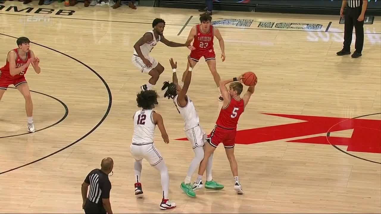 Bobby Durkin hits the 3 vs. Fordham Rams - ESPN Video