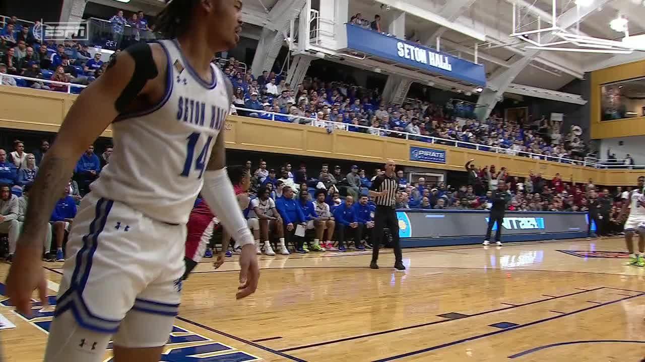 Erik Reynolds II makes a great defensive play for the steal - ESPN Video