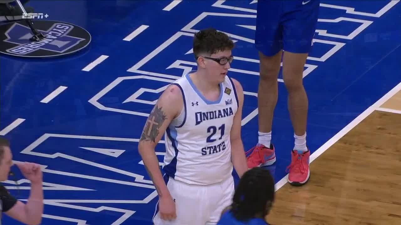 Robbie Avila drops in the and-1 for Indiana State - ESPN Video