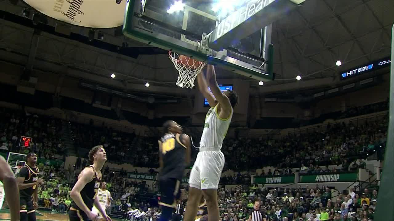 Corey Walker gets up for the beautiful dunk - ESPN Video