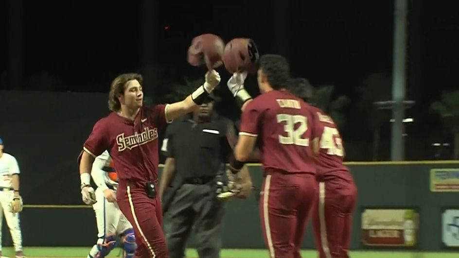 Drew Faurot mashes a grand slam for Florida State - ESPN Video