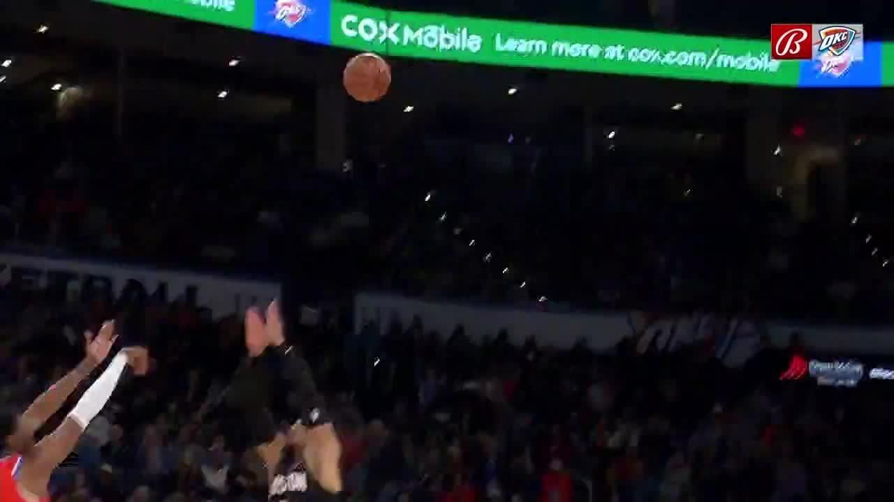 Jalen Williams knocks down deep 3-pointer - ESPN Video