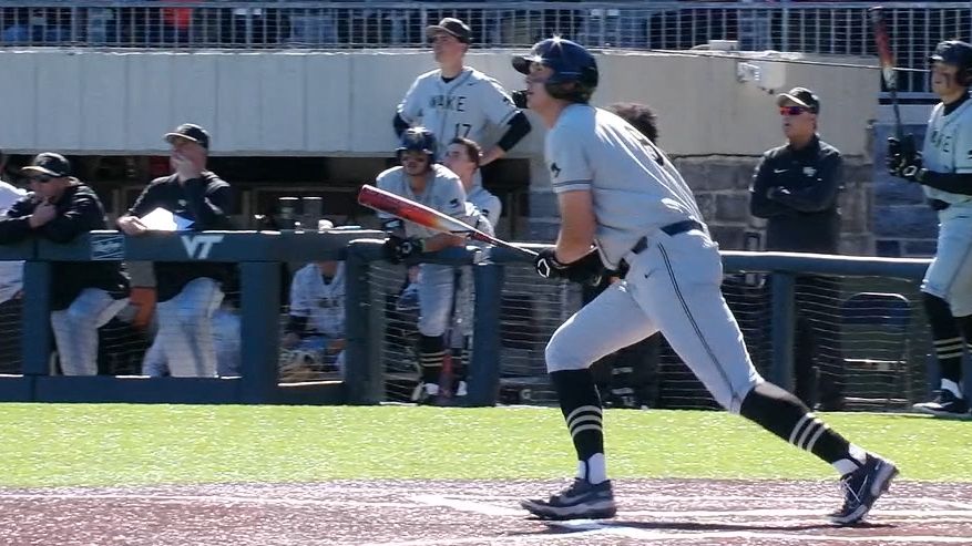 Nick Kurtz hits his 3rd HR of game for Wake Forest - ESPN Video