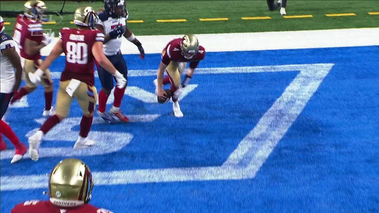 E.J. Perry rushes for a Panthers TD - ESPN Video