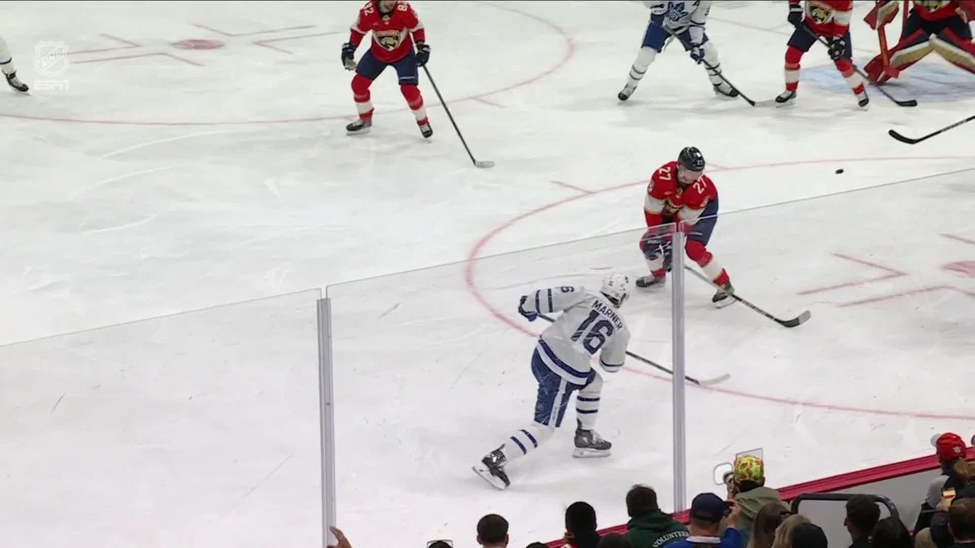 Marner's goal opens up scoring for Maple Leafs - ESPN Video