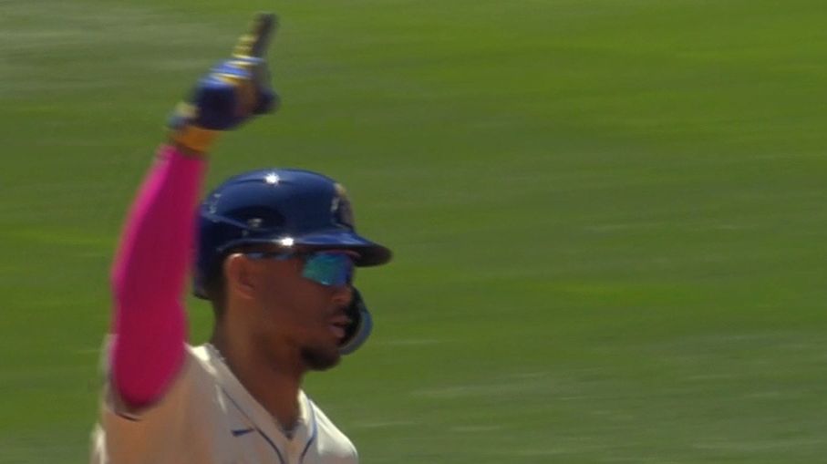 Julio Rodriguez launches 409-foot HR for Mariners - ESPN Video