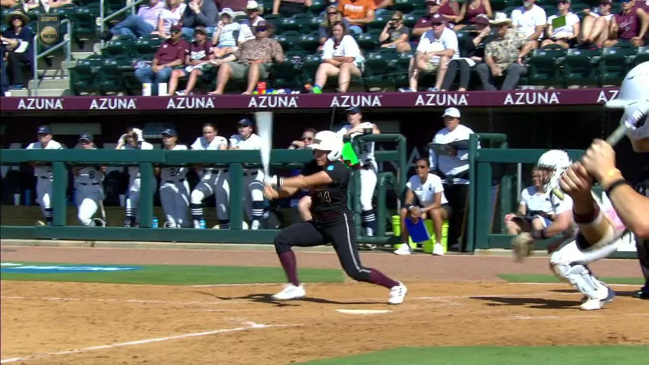 Anna Jones rips go-ahead RBI single for Texas State - ESPN Video