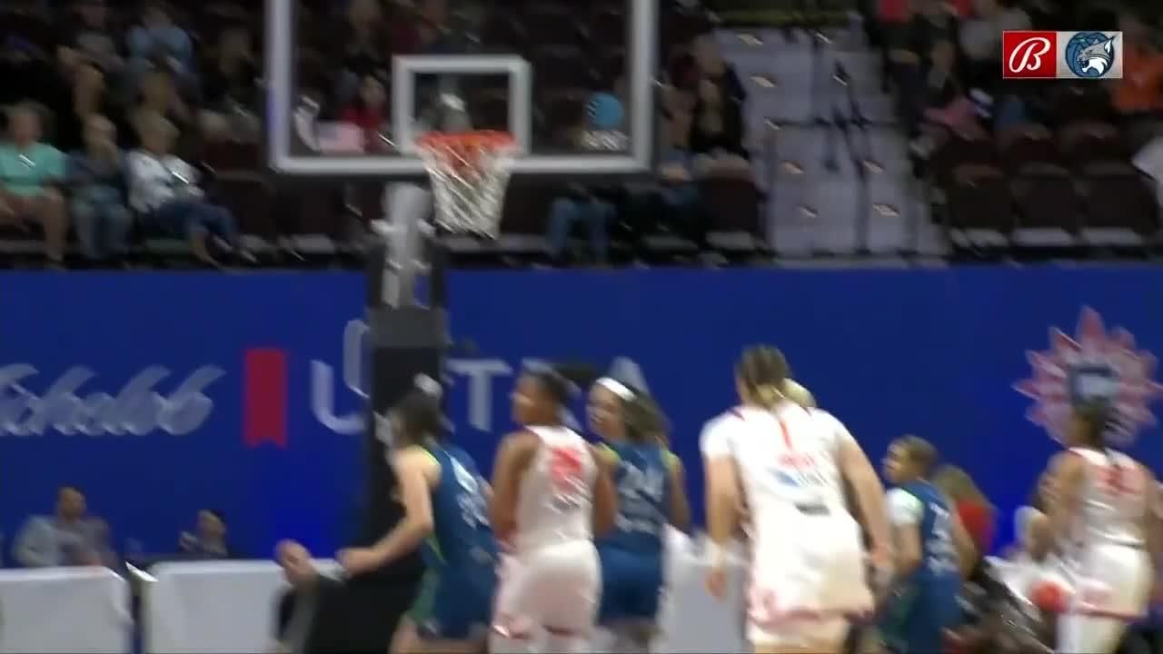 Rachel Banham nails it from behind the arc - ESPN Video