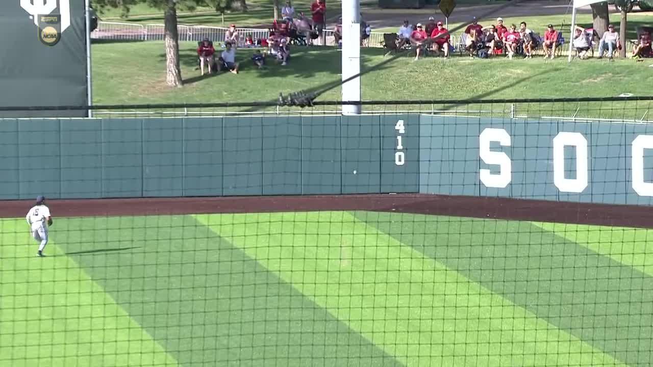 John Spikerman hits a triple vs. Golden Eagles - ESPN Video