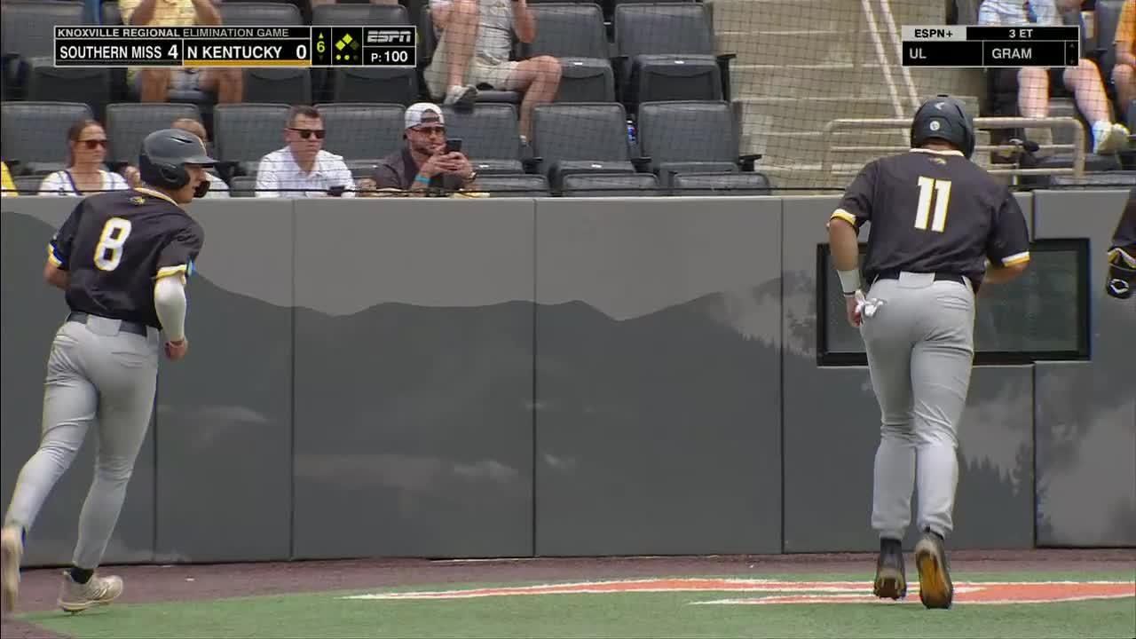 Braden Luke with a RBI vs. Northern Kentucky - ESPN Video