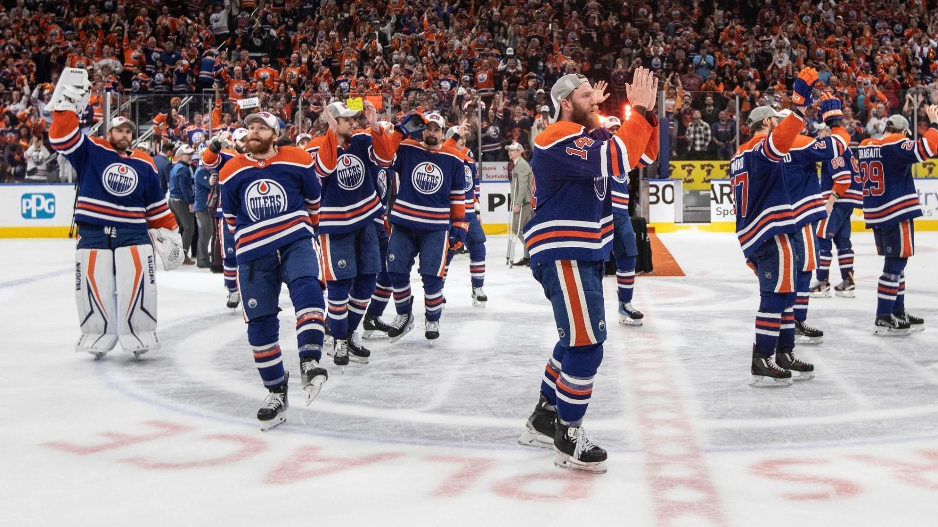 Oilers celebrate advancing to the Stanley Cup Final - ESPN Video