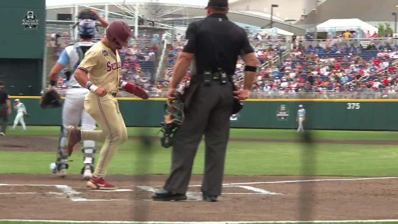 Drew Faurot's RBI single puts up FSU's first run of the game - ESPN Video