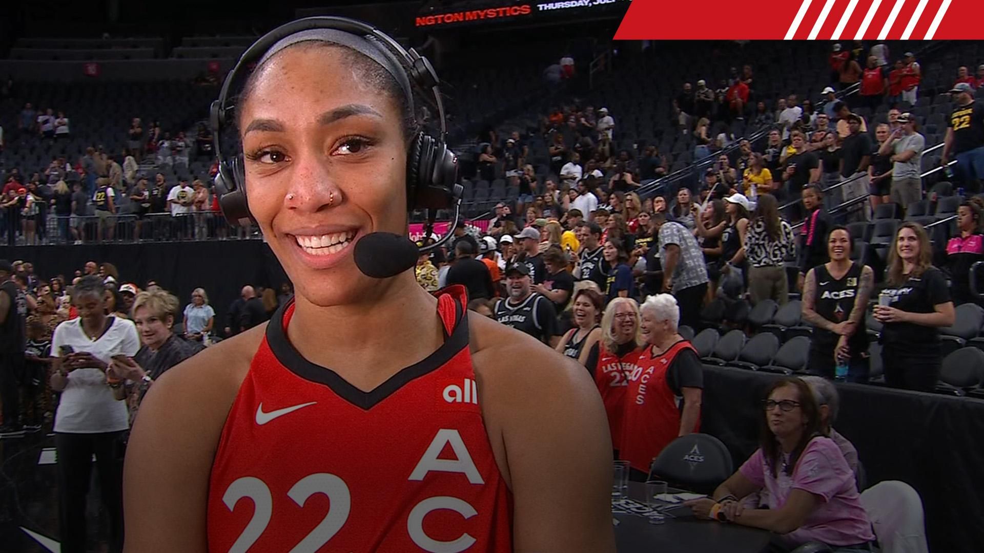 A'ja Wilson attributes Aces' recent success to defense - ESPN Video