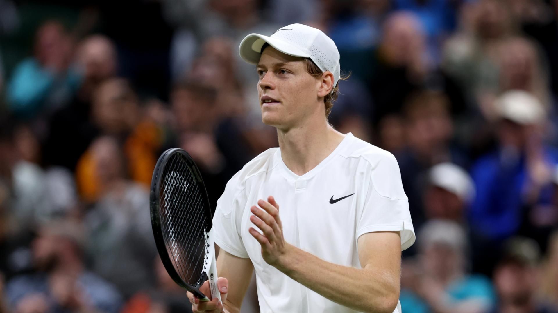 Sinner defeats Berrettini in four sets to advance at Wimbledon - ESPN Video