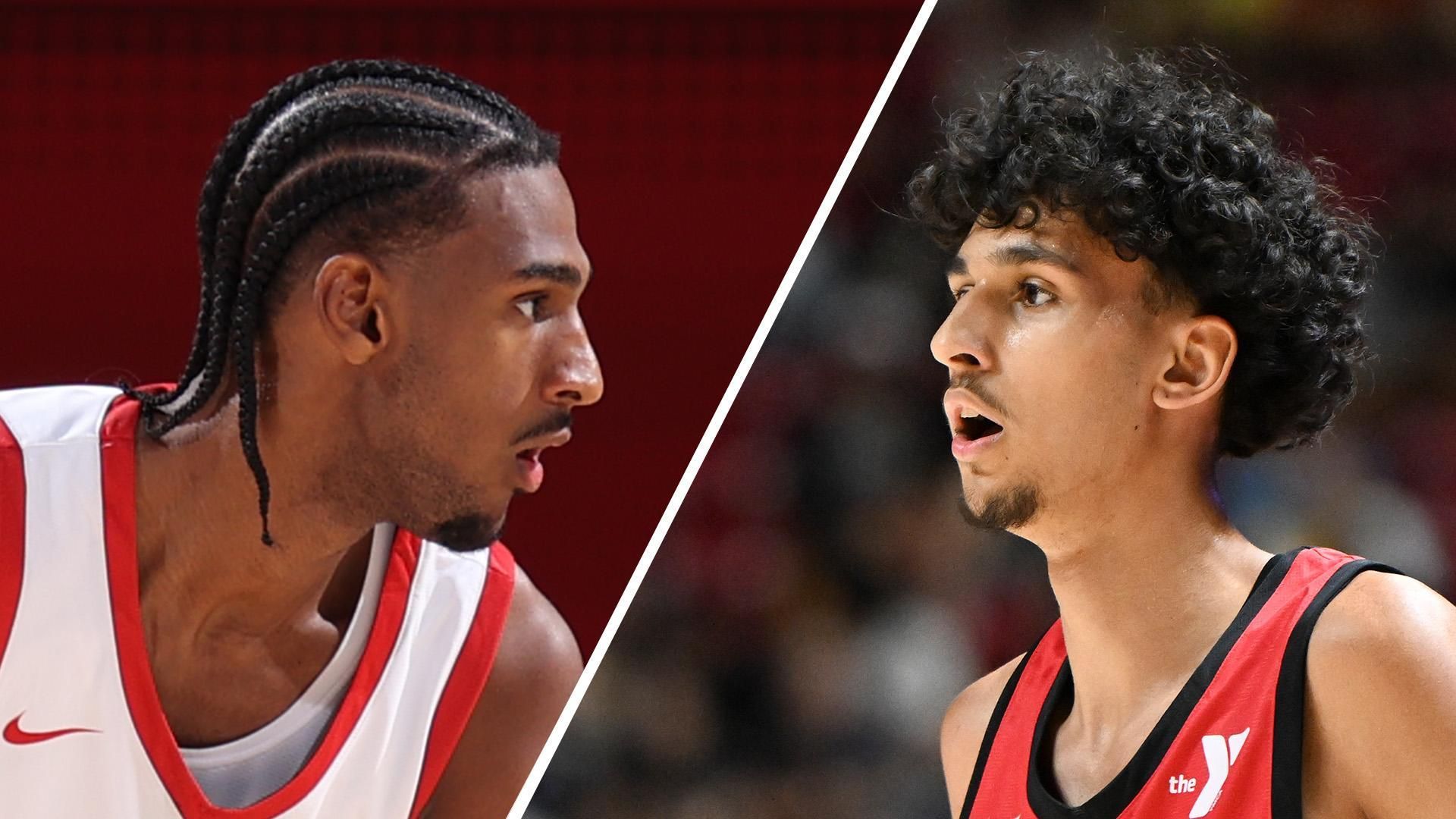 Zaccharie Risacher and Alex Sarr battle in their first summer league ...