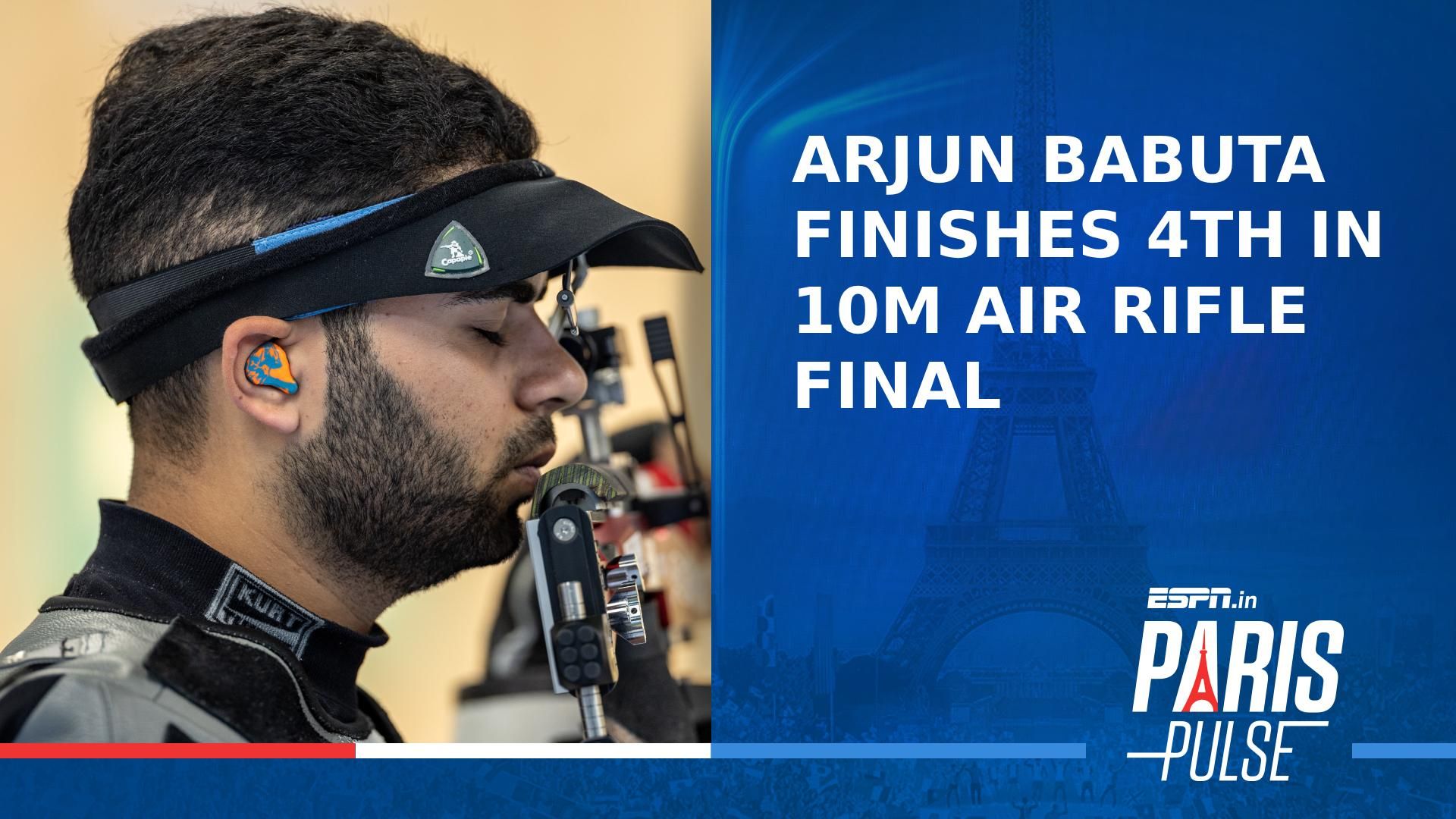 Ugra: Pressure of a first-time olympian showed with Arjun Babuta - ESPN ...