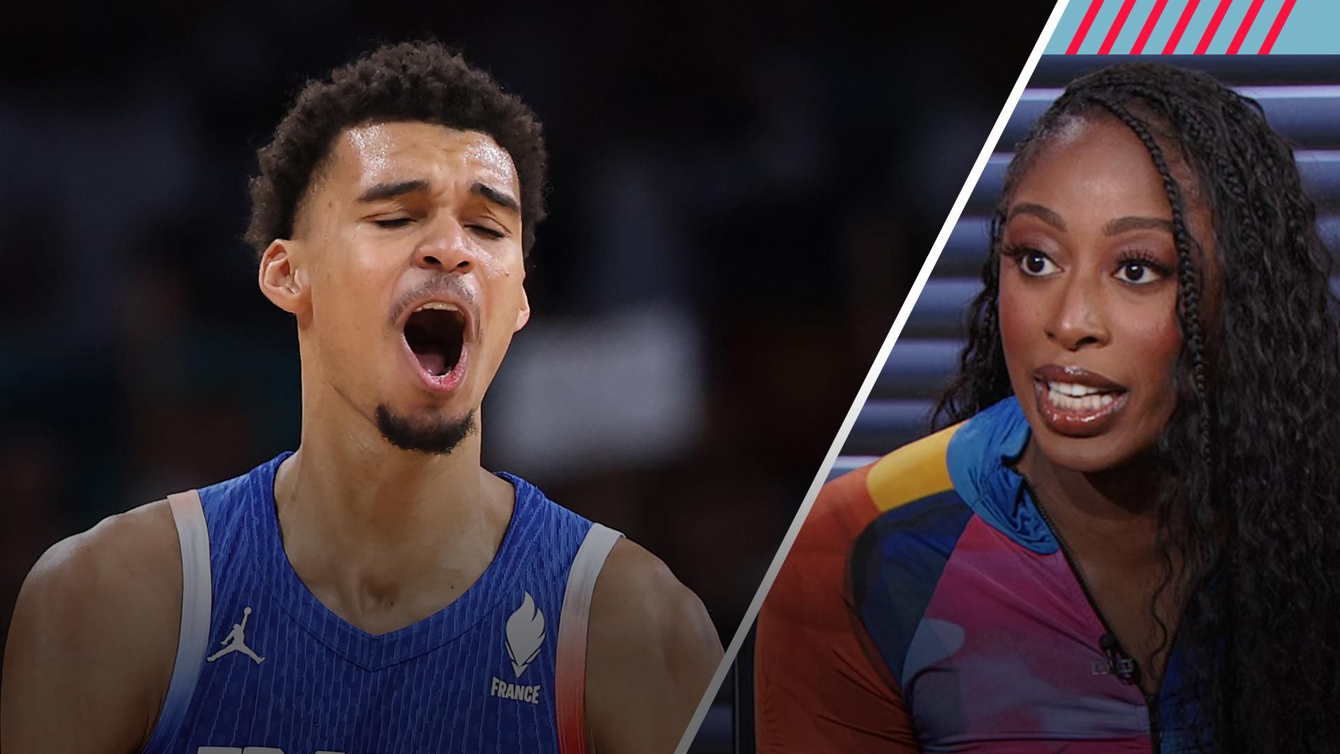 Chiney shouts out Wemby's clutch performance vs. Japan - ESPN Video