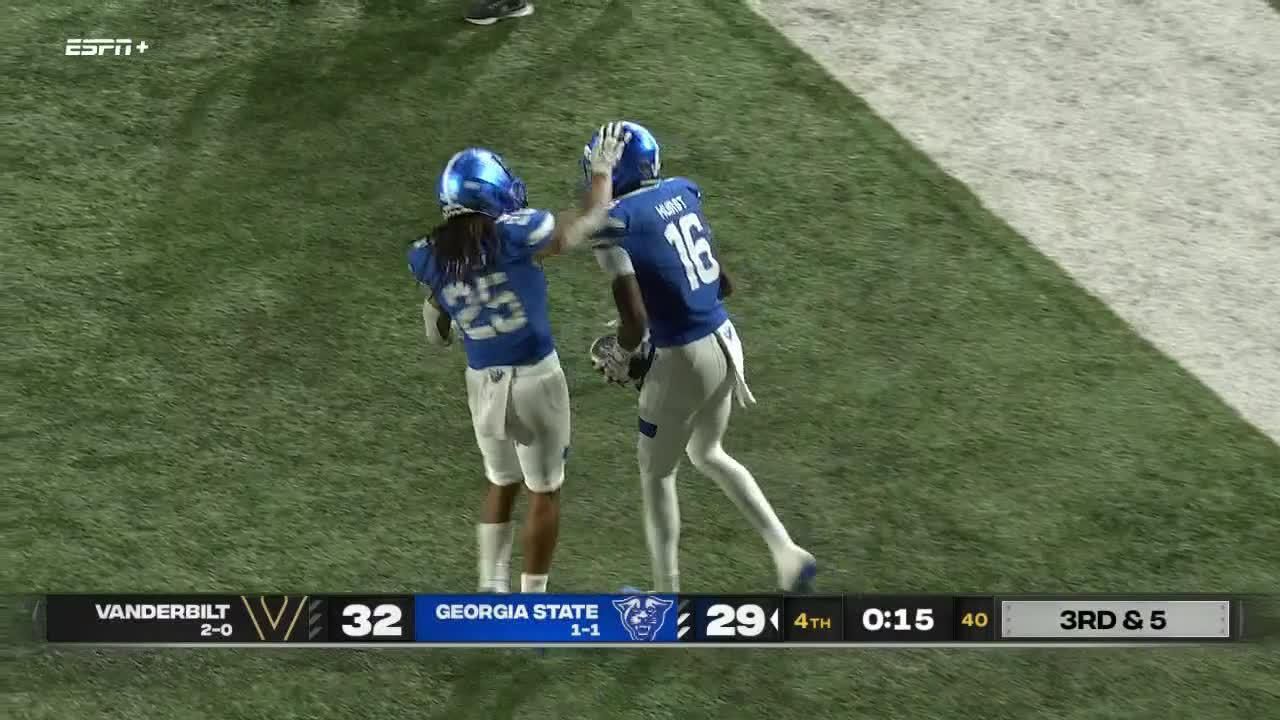 Georgia State stuns Vandy with go-ahead TD in closing moments - ESPN Video