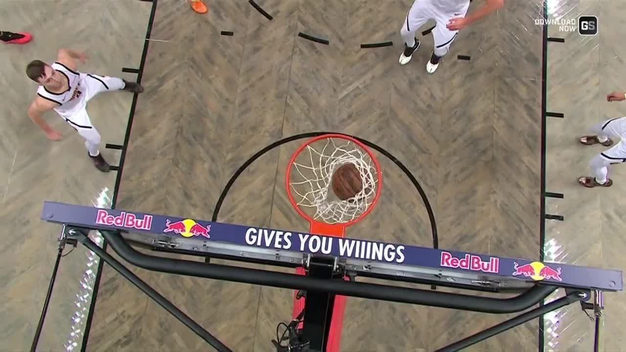 Cameron Johnson shows off the range on triple - ESPN Video