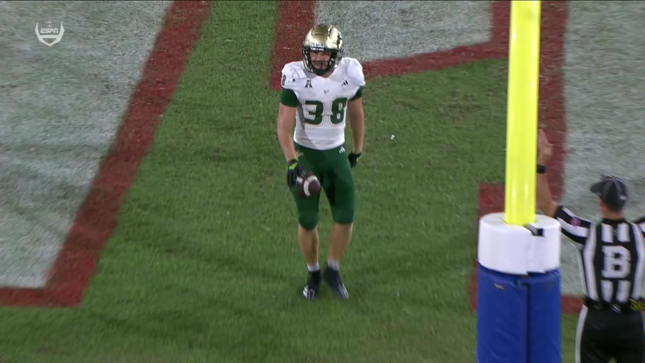 Sean Atkins makes catch for 13-yard receiving touchdown - ESPN Video