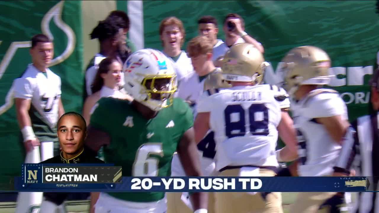 Brandon Chatman crosses goal line for 20-yard rushing touchdown - ESPN ...