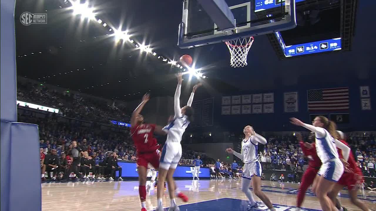 Teonni Key sends the shot away - ESPN Video