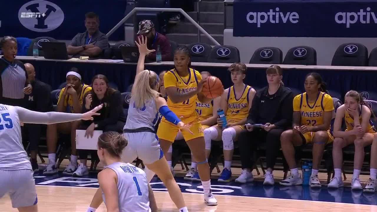 Kyla Davis nails it from behind the arc - ESPN Video