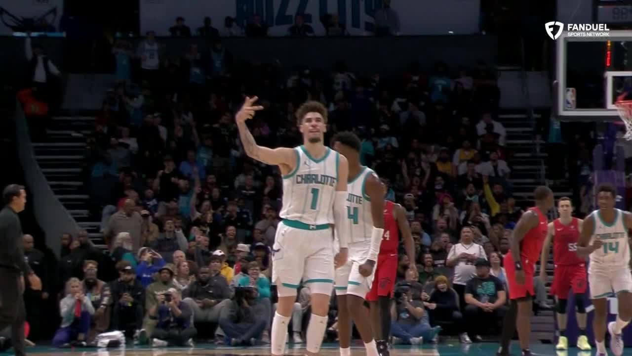 LaMelo Ball buries 3 against Miami Heat - ESPN Video