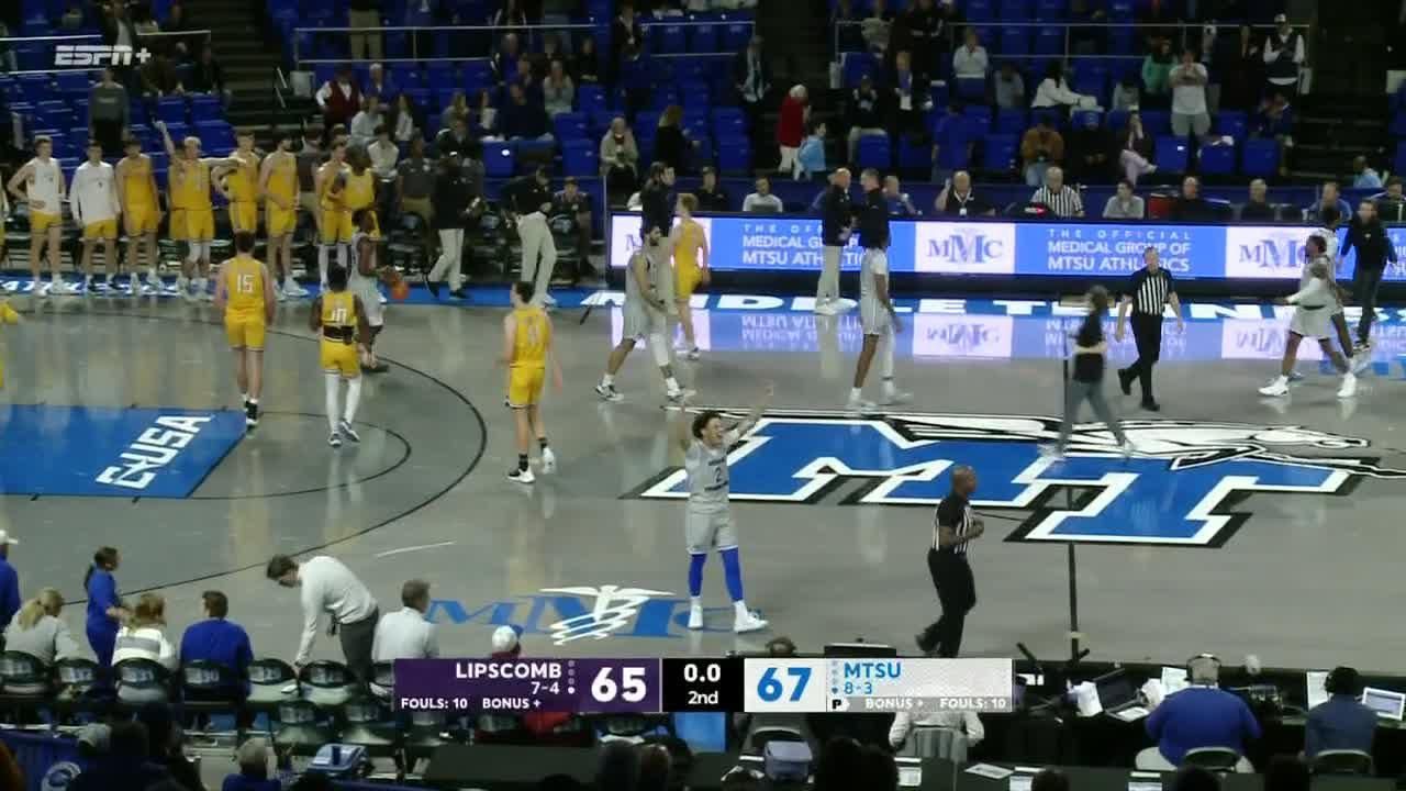 Lipscomb Bisons vs. Middle Tennessee Blue Raiders: Game Highlights ...