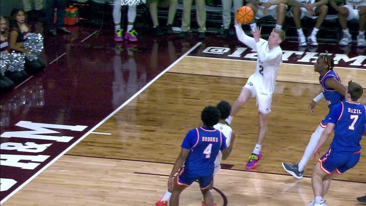 Hayden Hefner throws down big flush vs. Houston Christian - ESPN Video