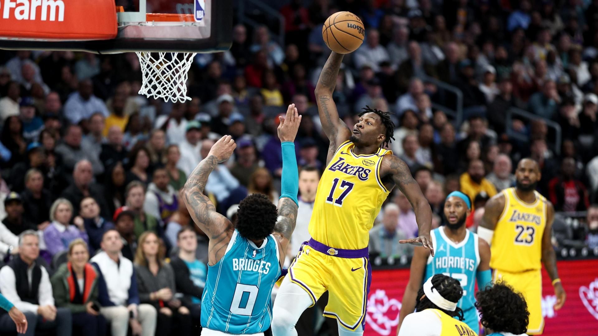 Dorian Finney-Smith dunks all over Miles Bridges - ESPN Video