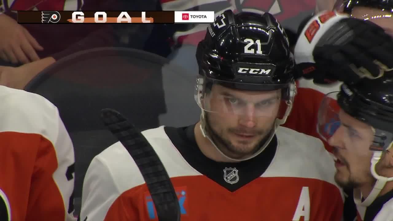 Scott Laughton lights the lamp - ESPN Video