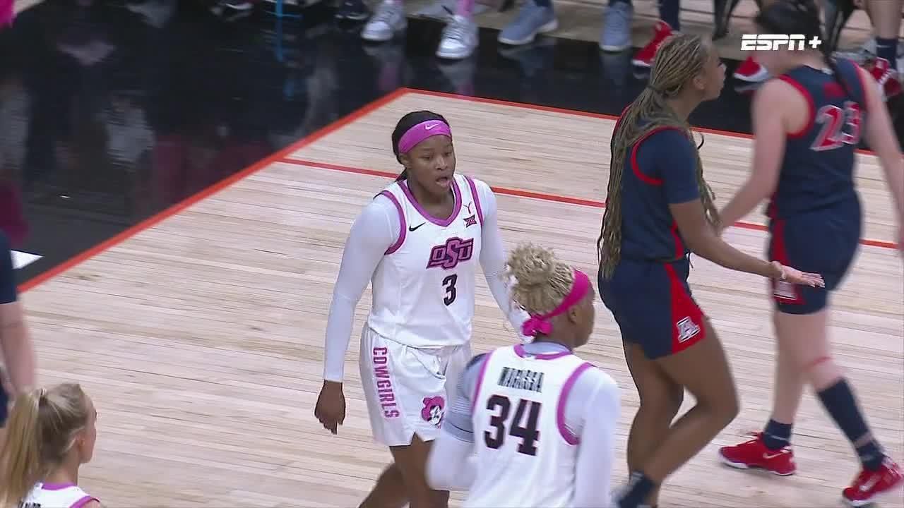 Micah Gray scores and-1 bucket for Oklahoma State - ESPN Video