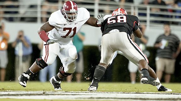 NFL Draft 2009: Alabama tackle Andre Smith hopes to erase the stigma of ...