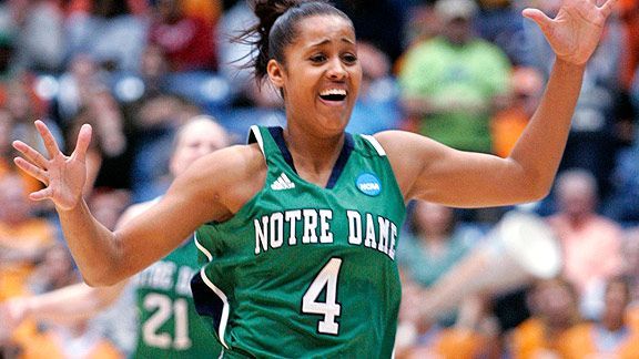 Women's NCAA tournament: Skylar Diggins leads Notre Dame Fighting Irish ...