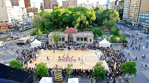 Inaugural streetball tournament between New York and Los Angeles gave ...