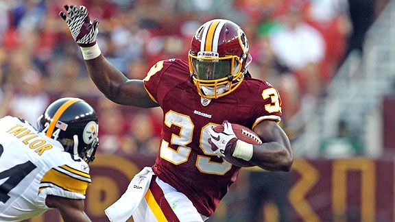 NFL - Tim Hightower leads point-per-reception fantasy football sleepers ...