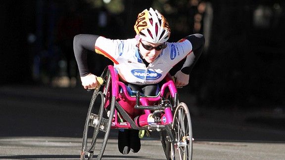 Amanda McGrory rules wheelchair race scene - ESPN