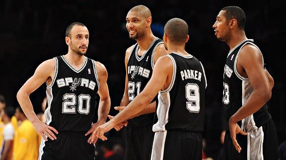 Spurs se suben a la cima del Top 5 - ESPN