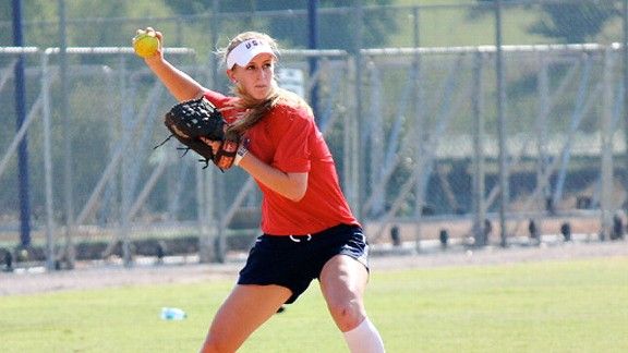 No joking, U.S. softball player Sam Fischer is world-class - ESPN