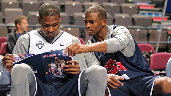 Shot of the Day: Durant & CP3 read up - ESPN - Visuals - ESPN Playbook ...