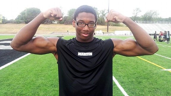 2014 DE Myles Garrett has freakish athleticism, Texas Longhorns offer ...