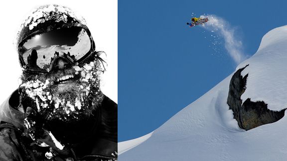 Eric Jackson, lumberjack, big mountain freestyle snowboard master ...