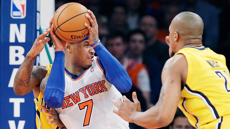 Melo: Knicks 'outplayed' in Game 1 - ESPN - New York Knicks Blog- ESPN