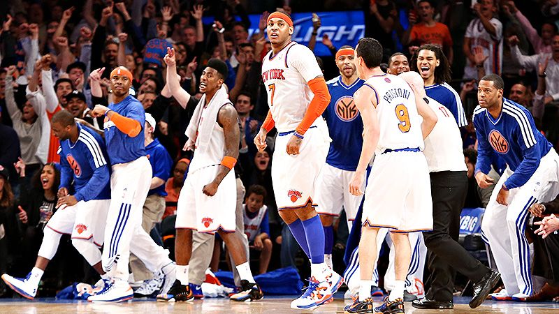 NBA Playoffs 2013 -- New York Knicks' Carmelo Anthony every bit a ...