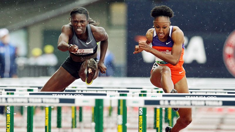 Clemson Tigers' Brianna Rollins sets NCAA record in 100-meter hurdles ...